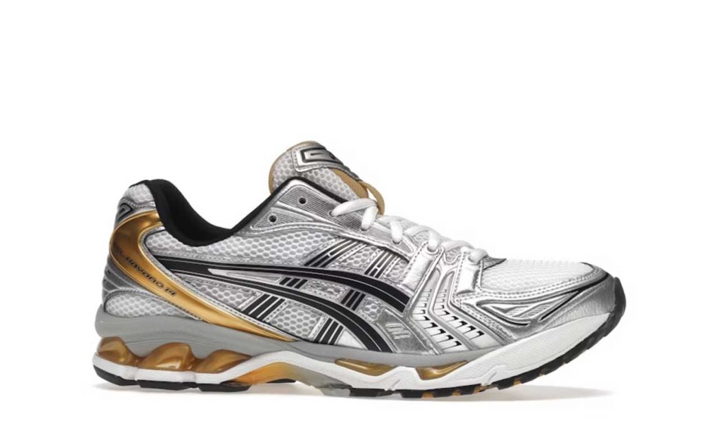 ASICS Gel-Kayano 14 White Pure Gold - SneakerDaily