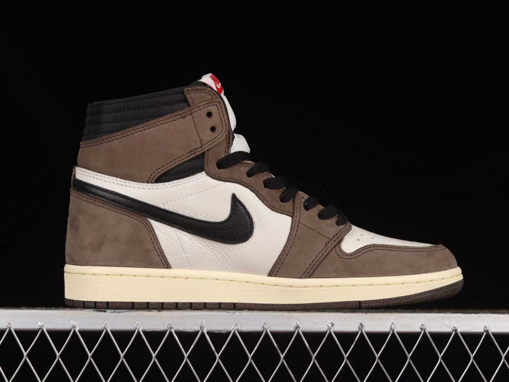 Air Jordan 1 Retro High OG SP Travis Scott Mocha - SneakerDaily