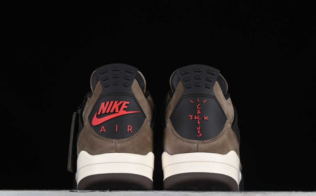 Air Jordan 4 Retro Travis Scott Olive Cactus Jack - SneakerDaily