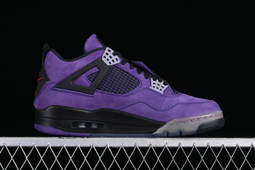 Air Jordan 4 Retro Travis Scott Purple (Friends and Family) - SneakerDaily
