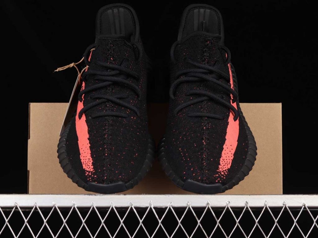 Yeezy Boost 350 V2 Core Black Red - Bmai